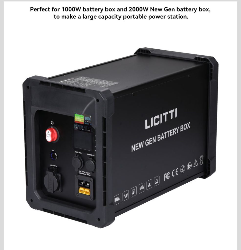 280ah Lifepo4 battery Cells for 2000W AC Battery Box - LICITTI